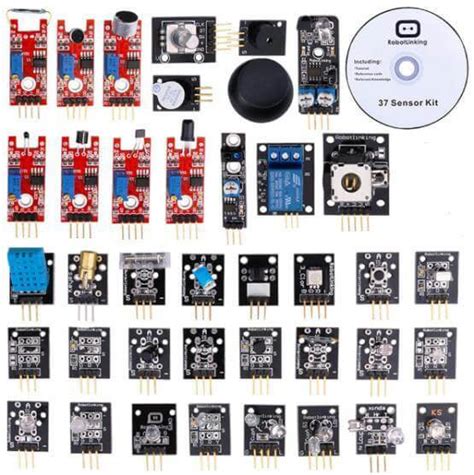 Arduino 37 Darabos érzékelő Készlet Caxtool