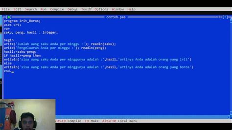 Tugas Presentasi Coding Pascal Youtube