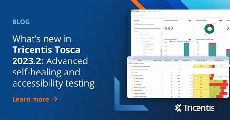 Whats New In Tricentis Tosca 20232 Advanced Self Healing And