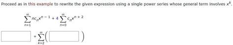 Proceed As In This Example To Rewrite The Given Expression Using A