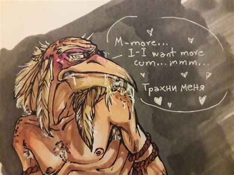 Rule 34 43 Anthro Avian Balding Beak Big Beak Bird Blush Bodily