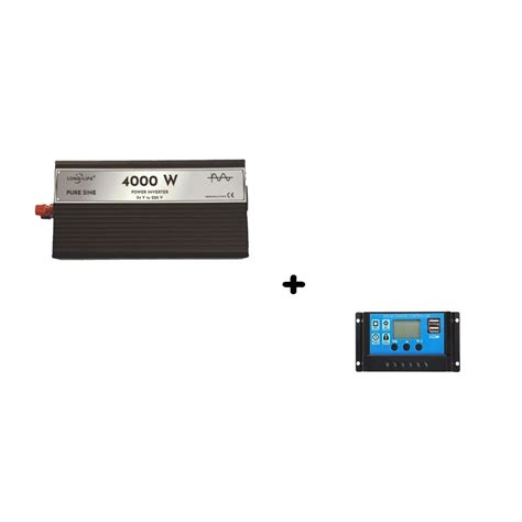 Инвертор 4000 W чист синус 24 V 220 V системи за автомобили и