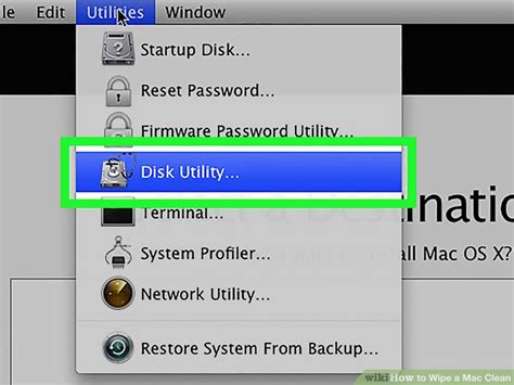How To Wipe A Mac Clean With Pictures WikiHow