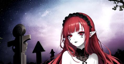 女の子 Goth In Graveyard Ketherのイラスト Pixiv