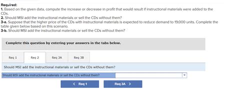 Solved 3 A Suppose That The Higher Price Of The CDs With Chegg