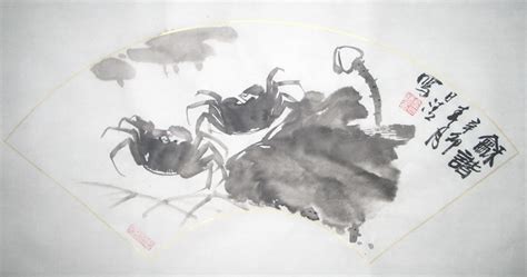 写意团扇面兰花图片 兰花扇面 画兰花扇面 第2页 大山谷图库