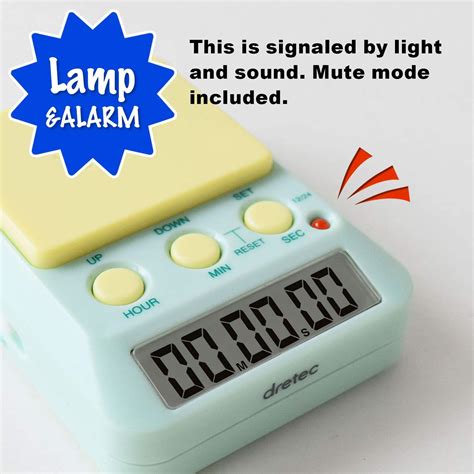 Dretec Learning Timer For Studying Large Button Ubuy Qatar