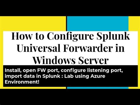 Windows Forwarding