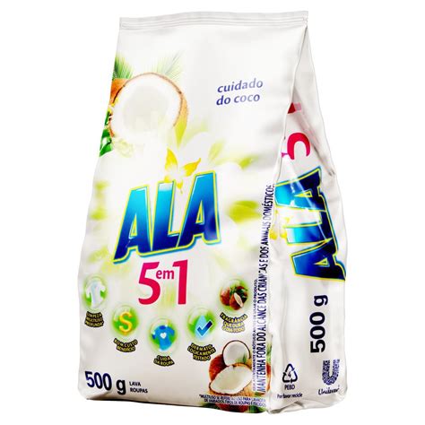 Sabão Em Pó Alá Coco 500g Supermercado Regente