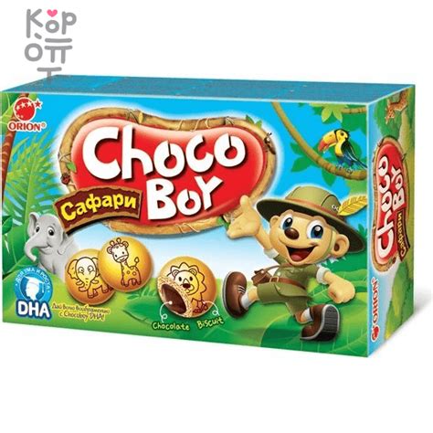 Orion Choco Boy Safari - Печенье Чоко Бой Сафари, 42гр. по цене 1 749 ...