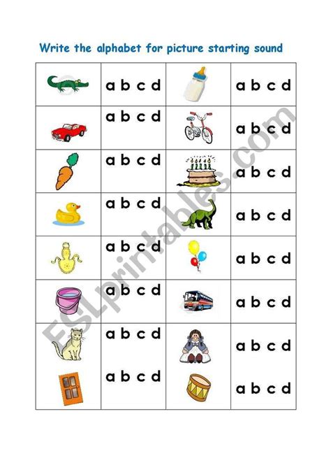Circle The Correct Alphabet Part A B C D Esl Worksheet By Barkha Alphabet Worksheets