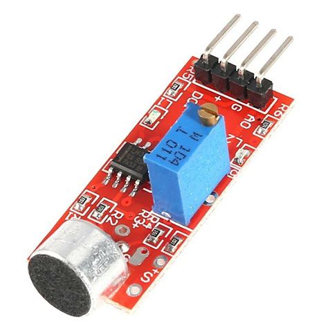 Ky 037 4pin 고감도 음성 사운드 감지 센서 모듈 Arduino Diy 키트 용 마이크 송신기 측정 및 분석 장비