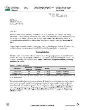 Fillable Online Fillable Online Fs Usda United States Department Of