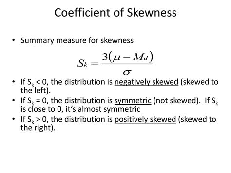 Skewness Kurtosis New Pptx