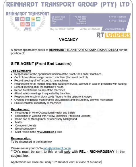 Mukelani Sibusiso Mthethwa On Linkedin Vacancy Available In Richardsbay