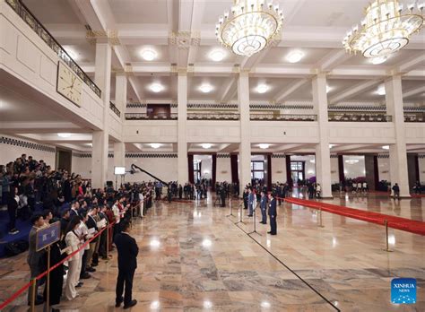 Cppcc Members Interviewed Before Closing Meeting Of 2nd Session Of 14th Cppcc National Committee