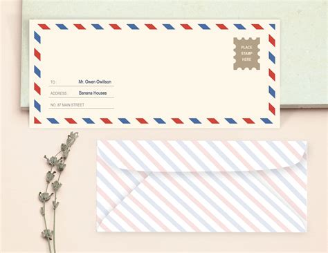 Free Envelope Templates For Microsoft Word Free Printable