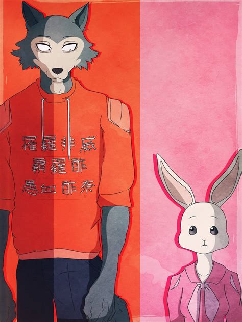 Wolf Bunny By 0l Fox L0 On Deviantart