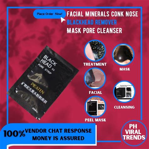 Ph Viral Trends Blackhead Mask Remover Pore Stripper Lazada Ph