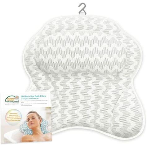 Oreiller De Bain Coussin De Baignoire Oreiller De Spa En Grande Taille