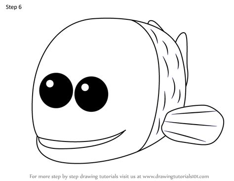 How To Draw Boo From Octonauts Octonauts Step By Step