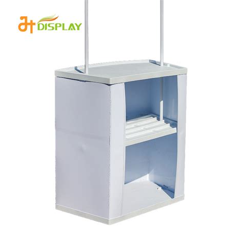 플라스틱 전시회 스탠드 프로모션 테이블을 전시하십시오 의 고품질 플라스틱 전시회 스탠드 프로모션 테이블을