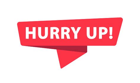 서둘러 배너 음성 거품 레이블 스티커 리본 템플릿 벡터 스톡 일러스트 레이 션 검은색에 대한 스톡 벡터 아트 및 기타 이미지 검은색 긴급 개념 대화 풍선 문자 기호