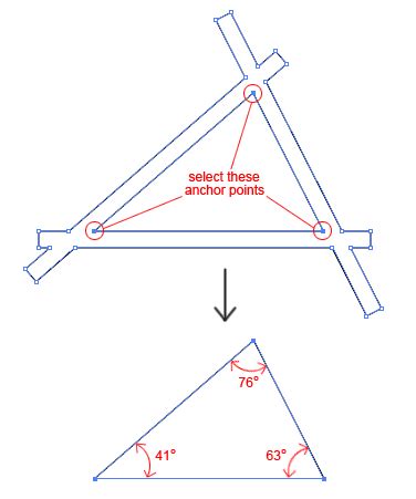 Illustrator Triangles And Angles Tutorial Fuzzimo