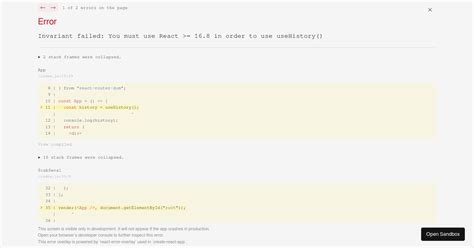 react router playground forked codesandbox