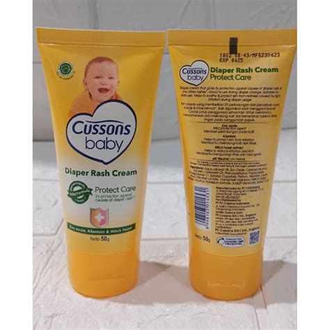 Jual CUSSONS DIAPER RASH CREAM 50GR Shopee Indonesia