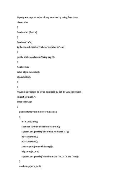 Java Programming Exercises Pdf Software Development Computer