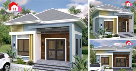 Well Designed Two Bedroom Bungalow Pinoy House Plans