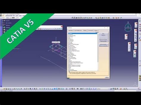 Customize Toolbars Catia V5 Training FAQ Shorts YouTube