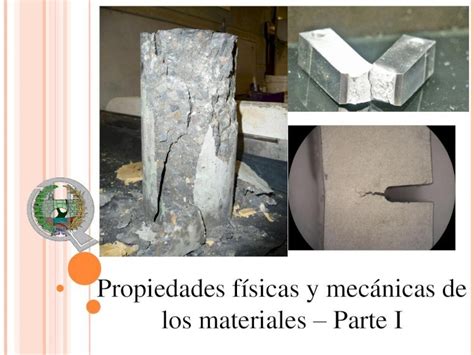 PDF Propiedades físicas y mecánicas de los materiales Parte I Propiedades