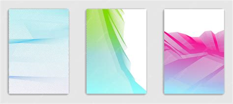 Premium Vector Abstract Lines Vector Minimal Modern Brochures Design Set Cover Templates