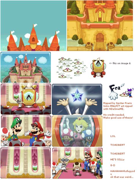 Ds Dsi Mario And Luigi Partners In Time Newsflashes The Spriters