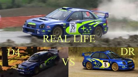 Dirt 4 Vs Dirt Rally Vs Real Life Sound Comparison Subaru Impreza