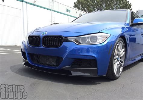 Bmw F30 M Sport Carbon Fiber M Performance Style Front Lip