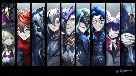 Fatui Harbingers ファデュイの執行官 Anime Images Anime Wallpaper Trends
