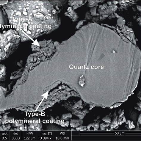 The Ion Thinned Cross Section Of The Quartz Grain From Z Ota Showing