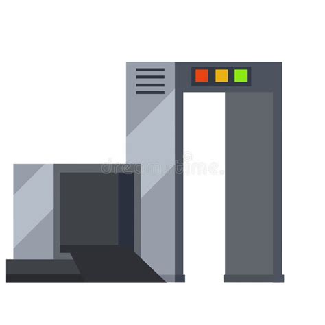 Security Checkpoint Searching Stock Illustrations 18 Security
