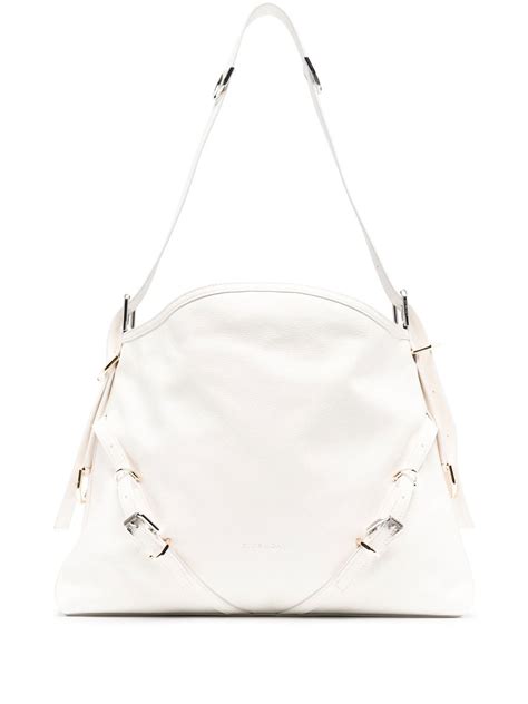 Givenchy Voyou レザーショルダーバッグ M Farfetch