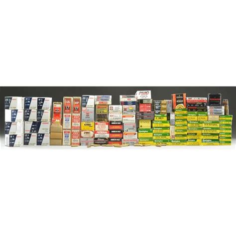 100 Boxes Of Various Ammunition Poulin Auctions