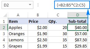 How To Multiply Columns In Excel