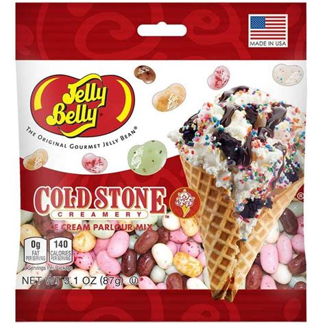 Jelly Belly Cold Stone Ice Cream Parlour Mix 31 Oz Cow Crack Candy