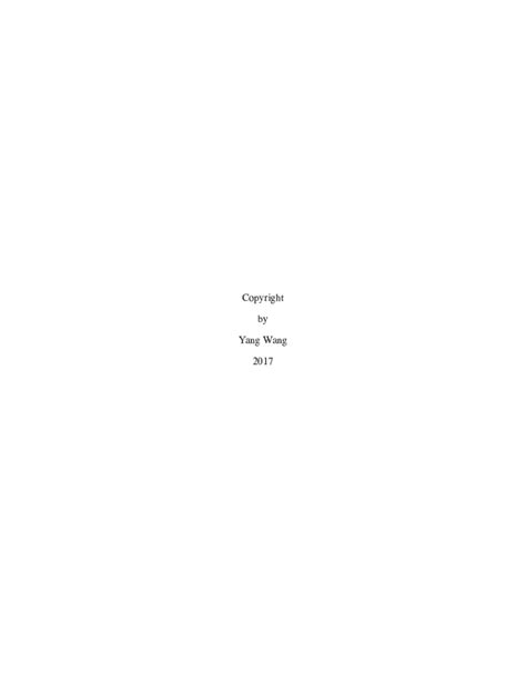 Fillable Online Repositories Lib Utexas Yang Wang Fax Email Print