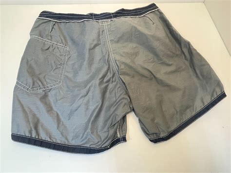 0060 Vintage Birdwell Beach Usa Swim Trunks Surf U Gem