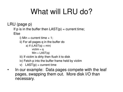 Ppt Lru K Page Replacement Algorithm Powerpoint Presentation Free