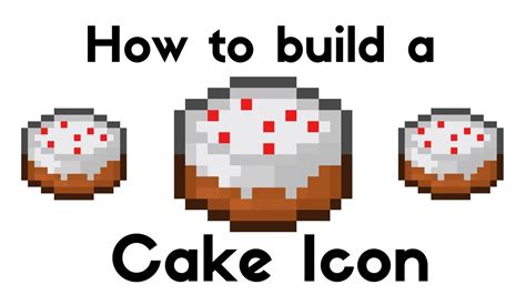 Minecraft Cake Icon At Collection Of Minecraft Cake