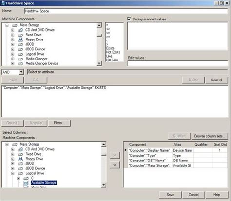 hard drive space monitoring